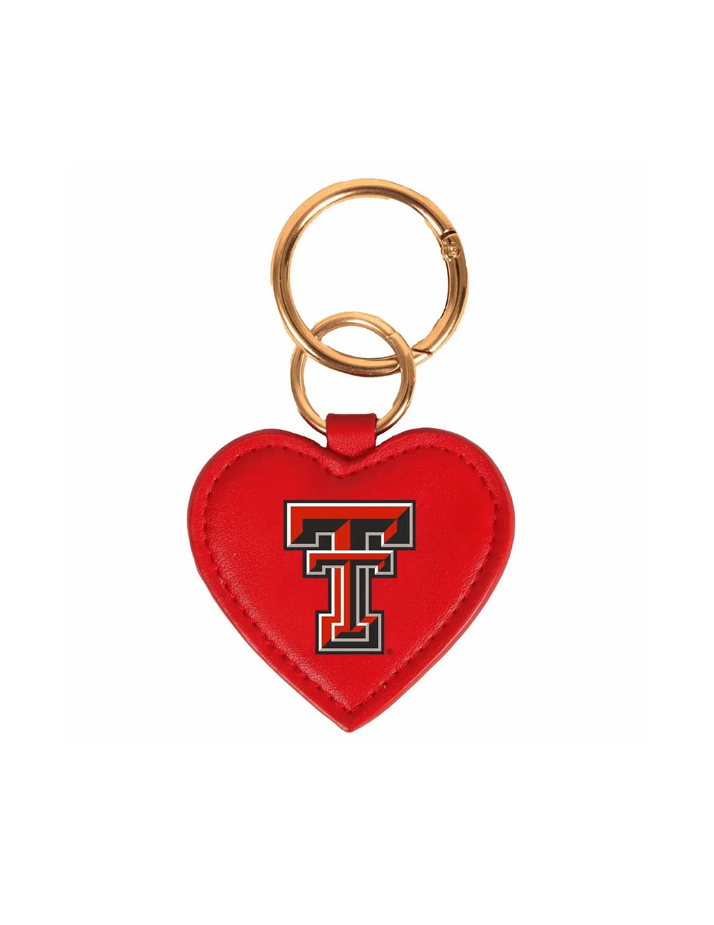 TTU Red Raider Heart Purse Charm | Barefoot Campus Outfitter