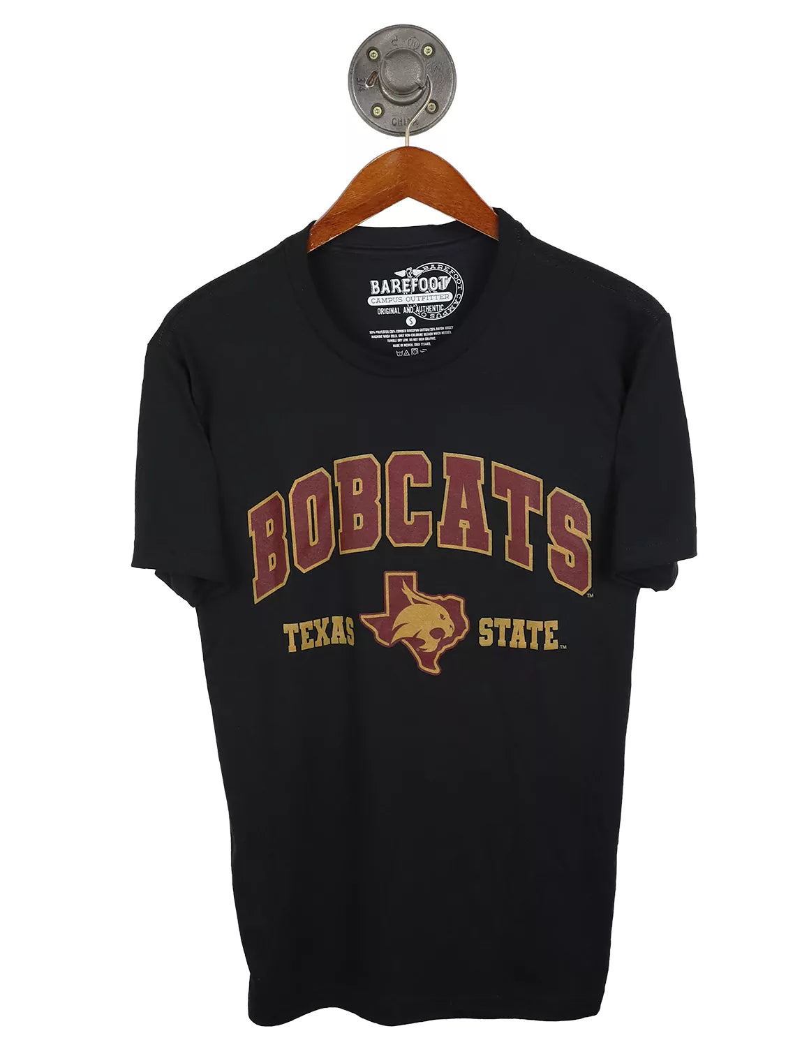 TXST States Up Texas Short Sleeve | Barefoot Campus Outfitter