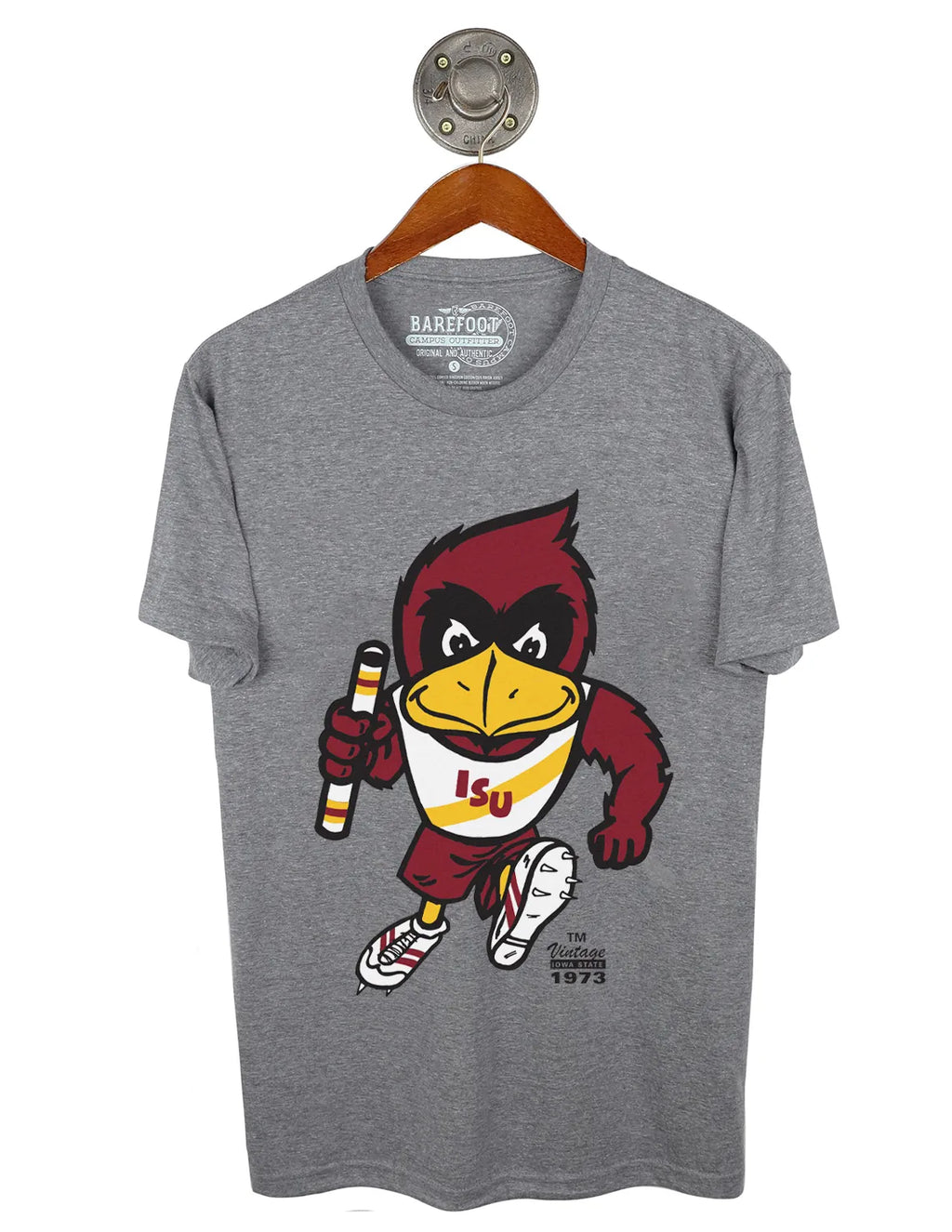 ISU Track Full Cy Short Sleeve | Barefoot Campus Outfitter