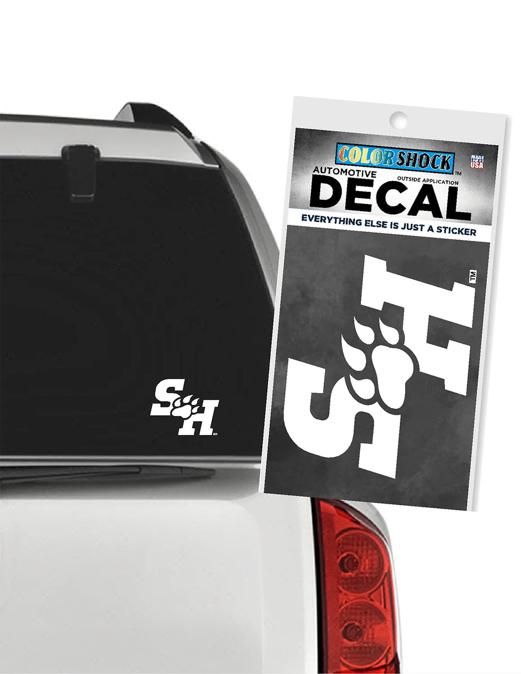 SHSU Paw Logo Decal | Barefoot Campus Outfitter