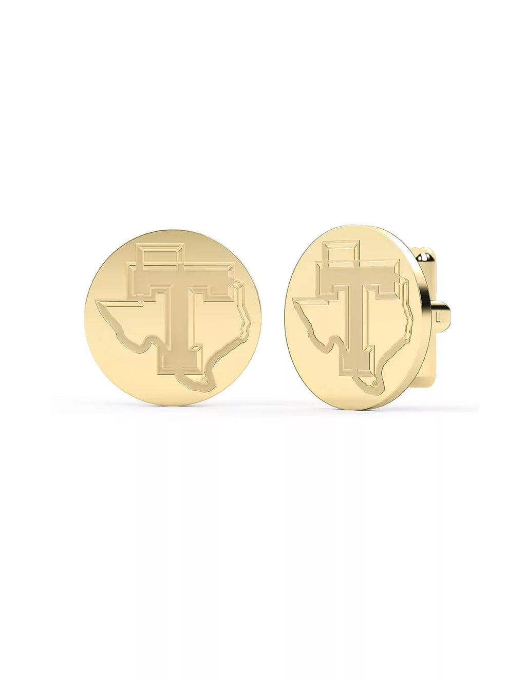 Stainless Steel Power T Texas Cufflinks | Barefoot Campus Outfitter